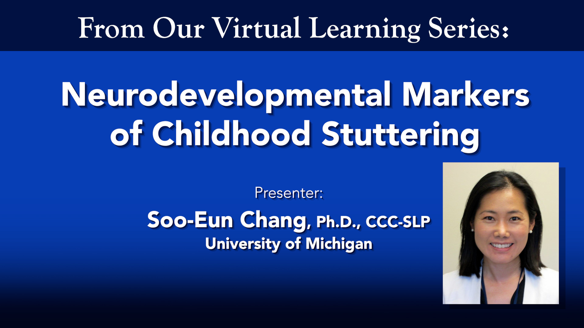 Neurodevelopmental Markers of Childhood Stuttering | Stuttering ...
