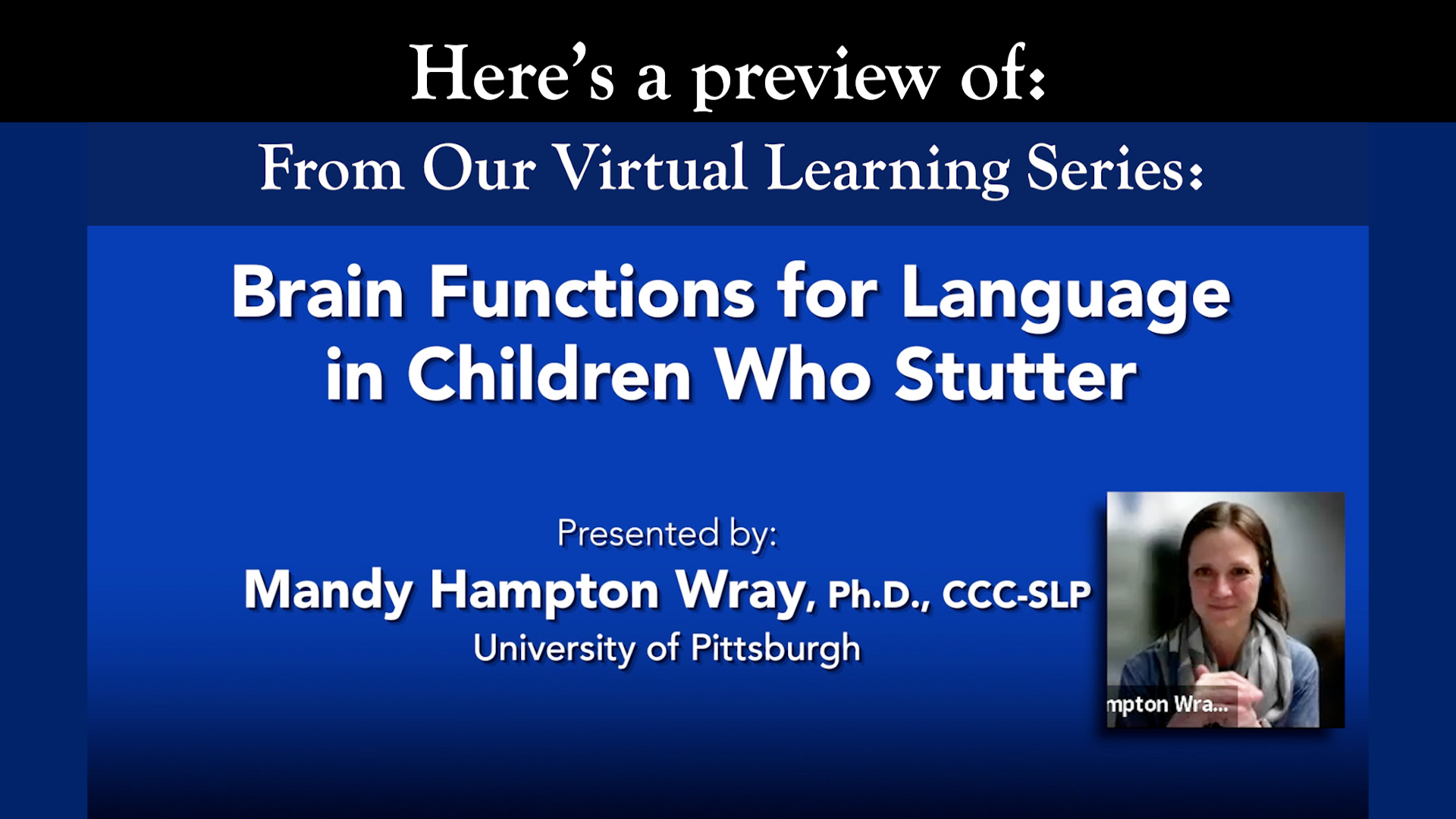 Brain Functions for Language in Children Who Stutter | Stuttering ...